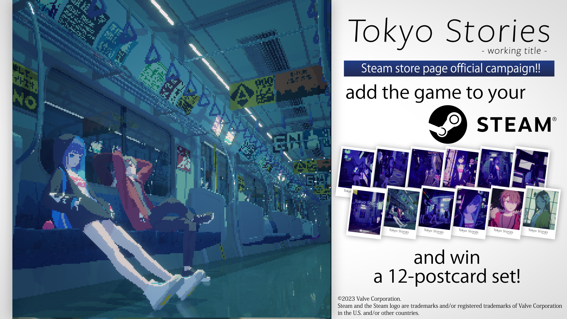 Steam Store Page is now Open for Tokyo Stories, A Pixel Art Adventure ...